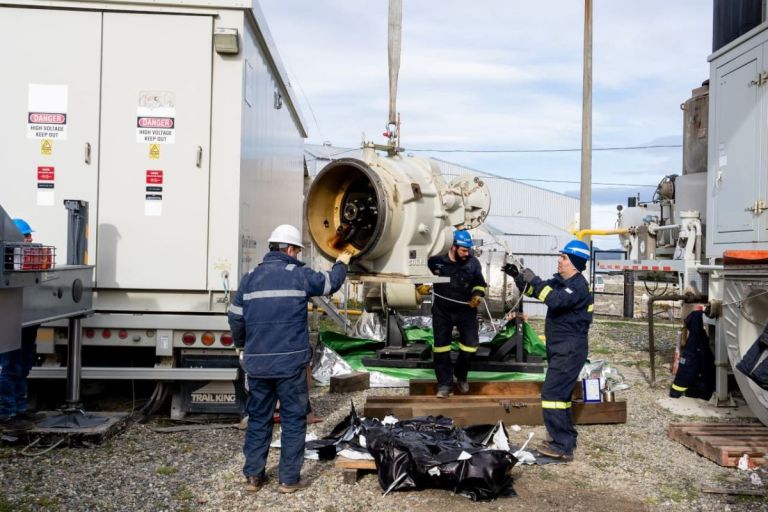 Ya se encuentra en funcionamiento la turbina Taurus 60 de la usina de ...